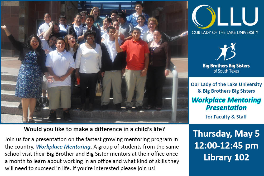 Information session for Big Brothers Big Sisters Workplace Mentoring ...
