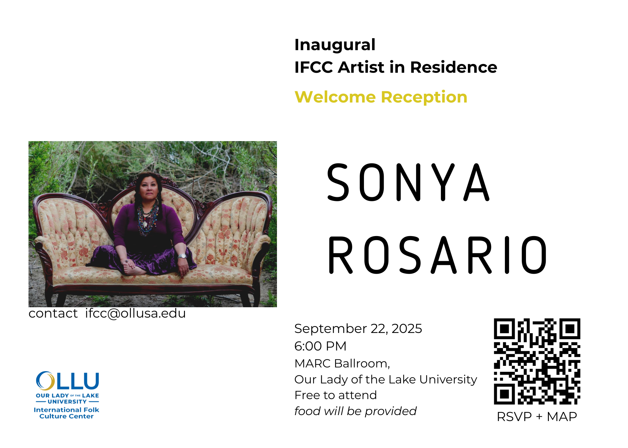 IFCC Welcomes Sonya Rosario as Inaugural Artist in Residence – Lake Weekly
