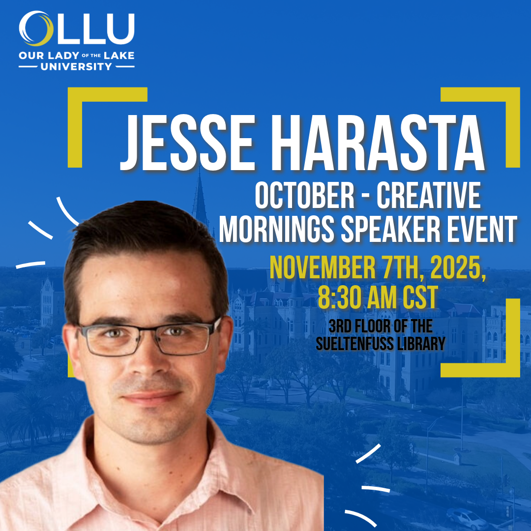 Jesse Harasta: Featured Speaker Creative Mornings San Antonio Event ...